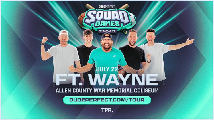 Dude Perfect 'Squad Games Tour' at Memorial Coliseum - 7/22/2026 ...
